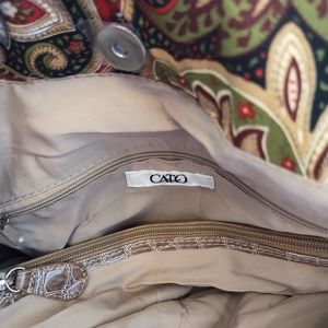 Cato | Bags | Cato Paisley Hobo Bag With Wallet Nwt | Poshmark